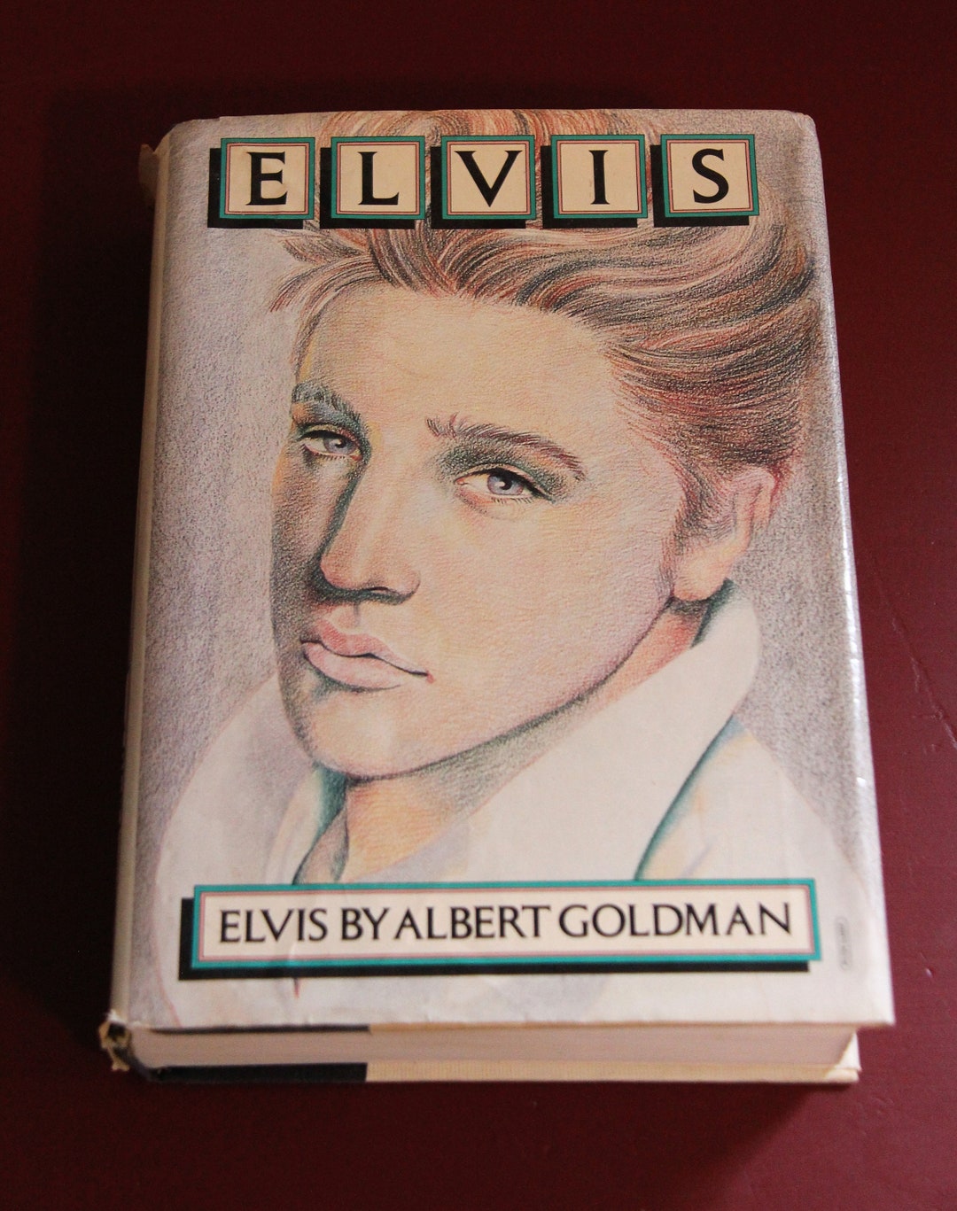 Elvis Presley Biography by Albert Goldman Vintage 1981 Hardcover Book ...