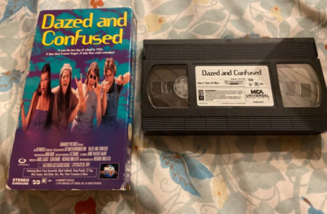 Dazed and Confused Vintage 1993 VHS Movie Tape Milla Jovovich - Etsy