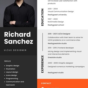 Resume and Cover Letter Bundle Template High-resolution, Professional ...