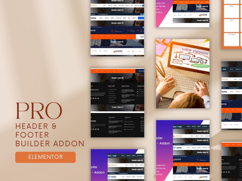 Elementor Header and Footer Builder Addon - Custom Design Elements for ...