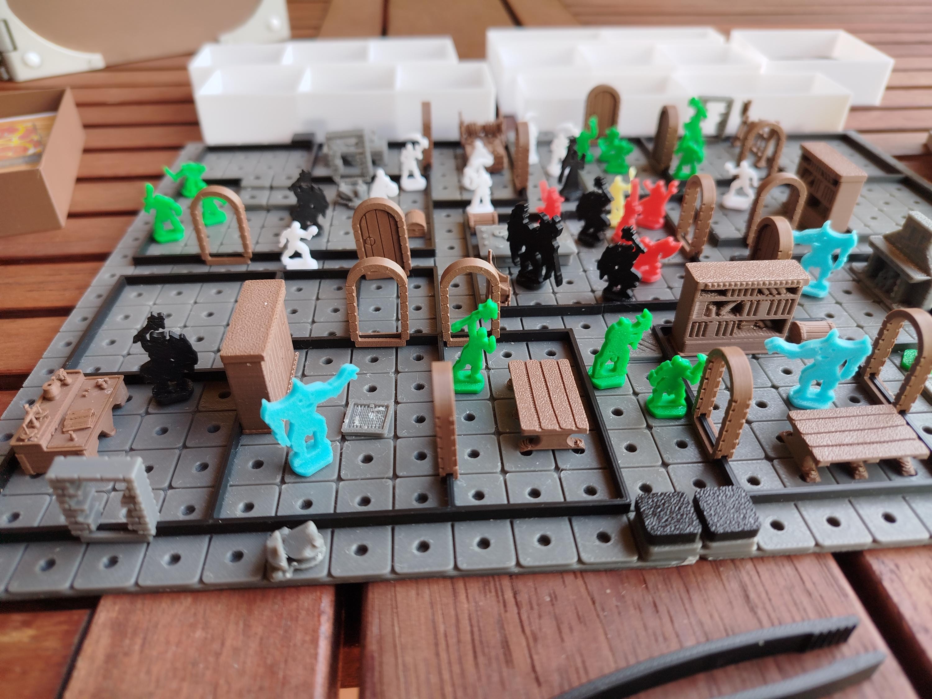 Mini Heroquest STL – Full Travel Set | 3D Printable Dungeon Crawler in ...
