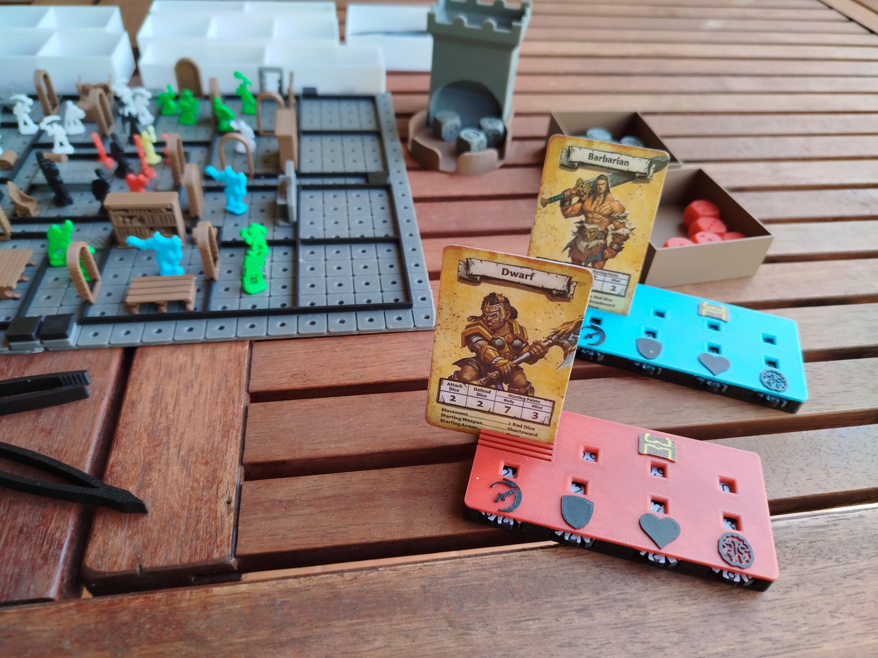 Mini Heroquest STL – Full Travel Set | 3D Printable Dungeon Crawler in ...