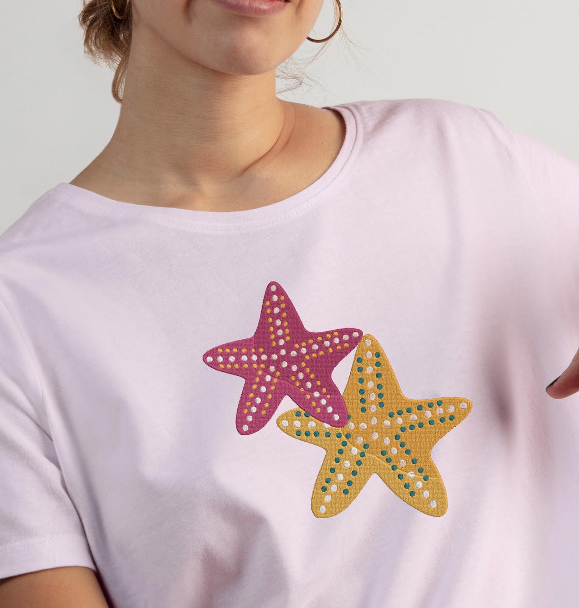 Starfish Embroidery Design – Beach Ocean Sea Life Machine Embroidery ...
