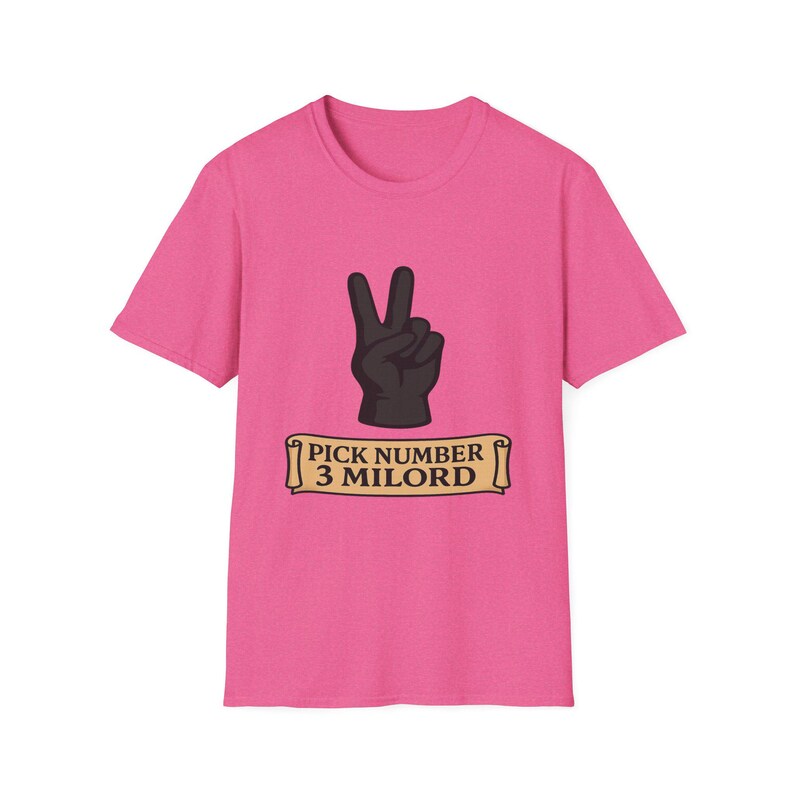 Camiseta Shrek Pick Number 3 Milord: Camiseta gráfica de película ...
