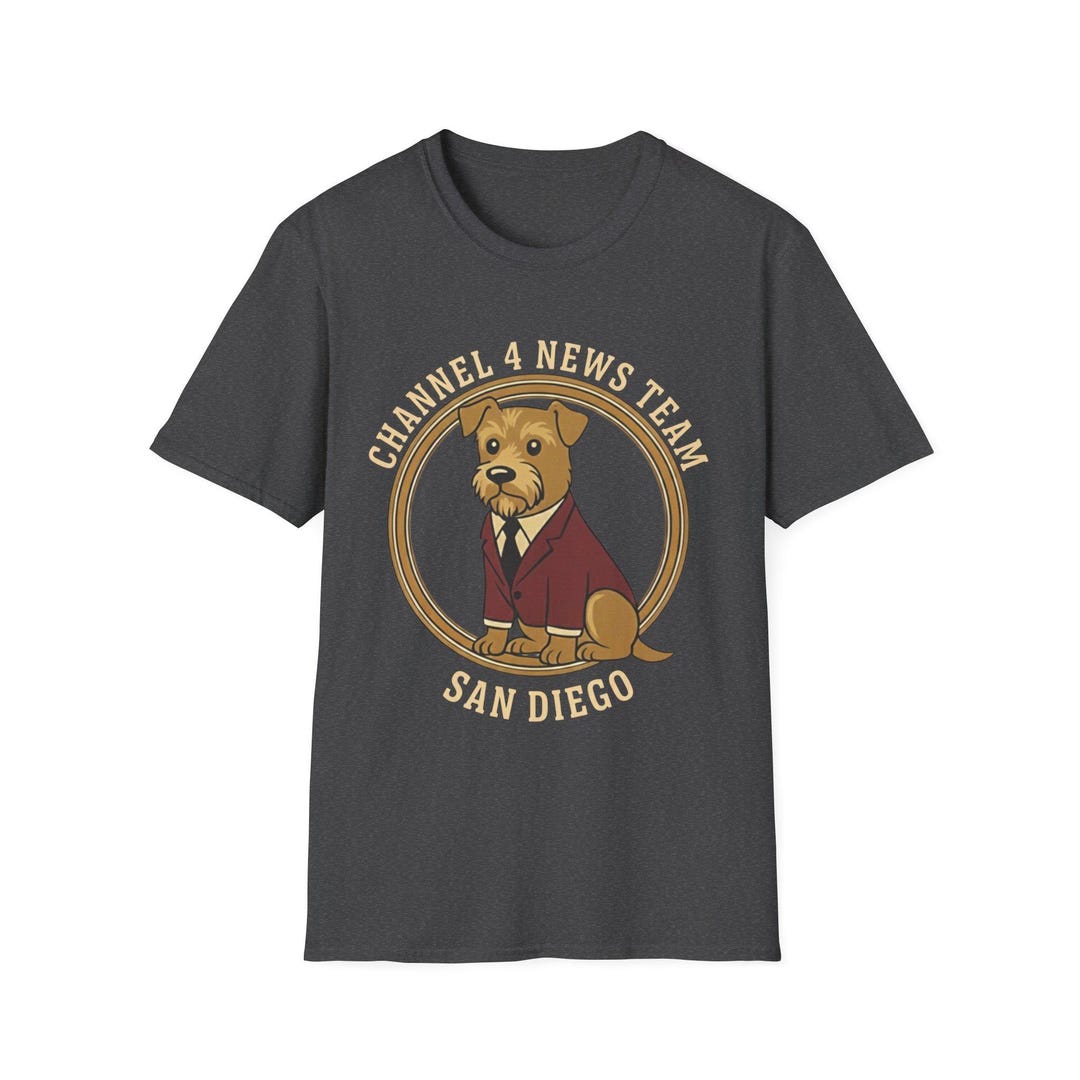 Anchorman Movie Baxter Channel 4 News Team San Diego T-shirt, Ron ...