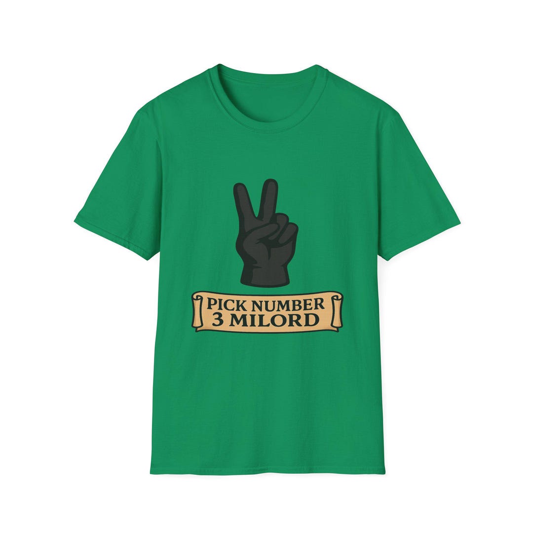 Camiseta Shrek Pick Number 3 Milord: Camiseta gráfica de película ...