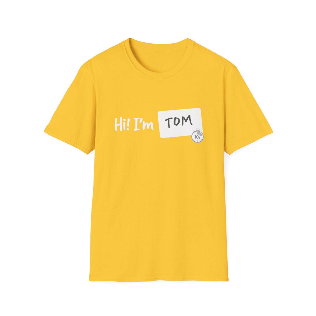 50 First Dates Tom Ten Second Tom Version 2 Shirt | Adam Sandler Drew ...