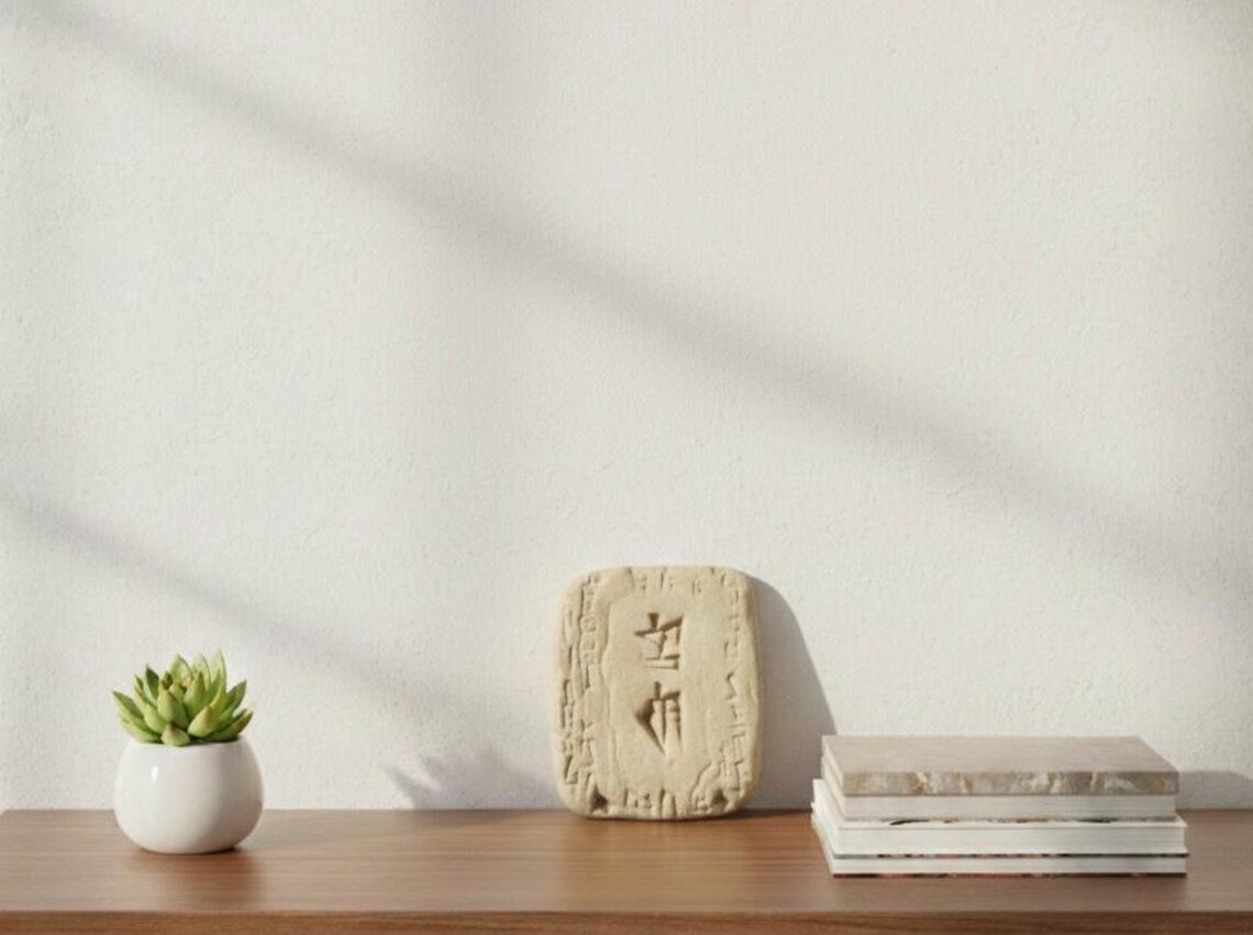 A Name Written in Assyrian Cuneiform Script - Etsy