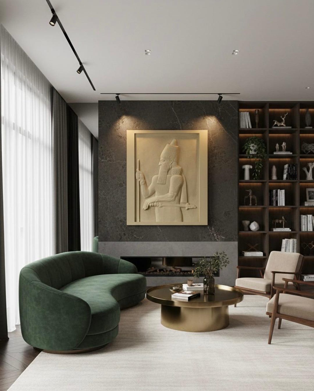 3D Assyrian Wall Art - Etsy