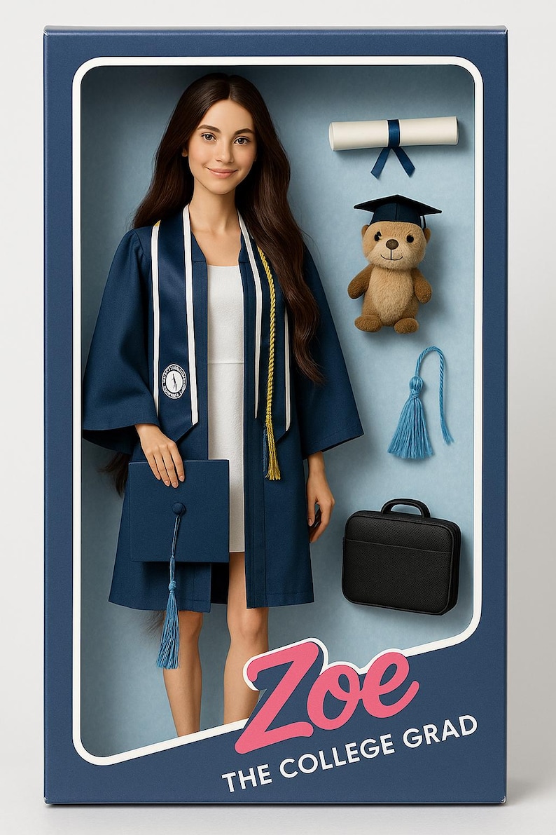 Custom Action Figure Personalized Toy Box Character Digital Download ...