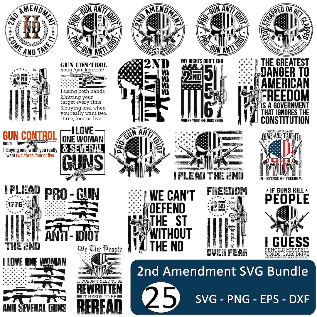 2nd Amendment Svg, American Flag Svg, 2nd Amendment T-shirt Svg ...