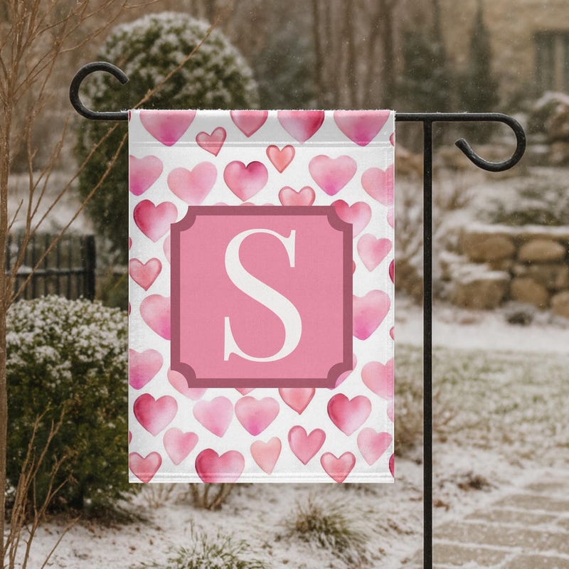 Valentines Day Porch Flag - Etsy