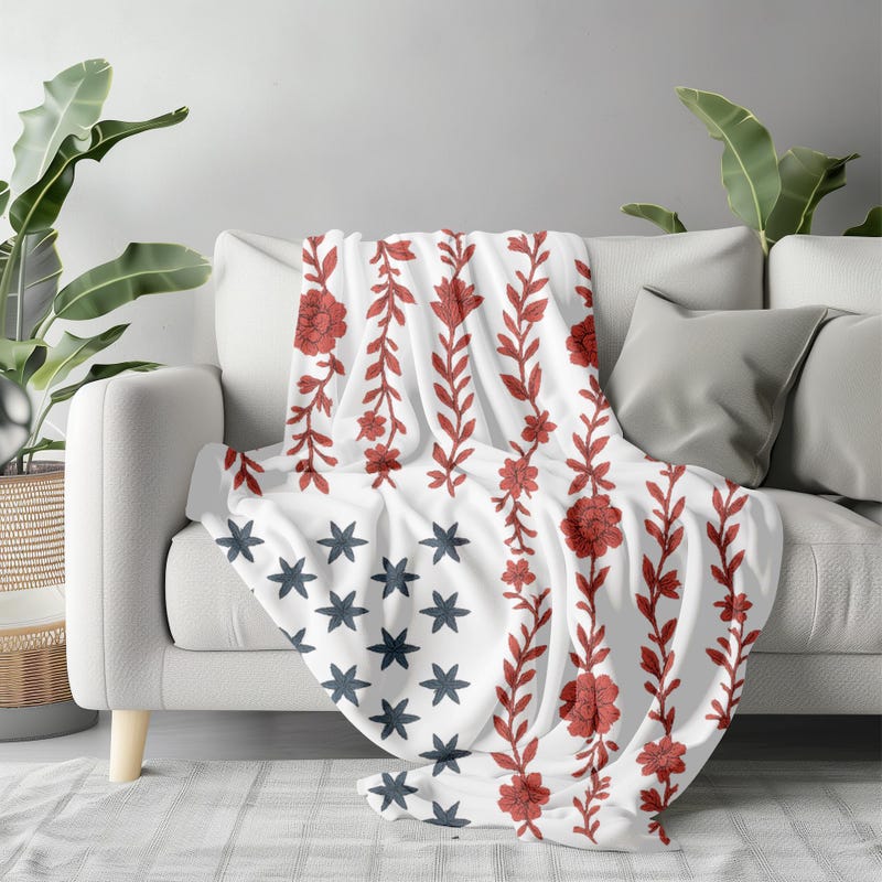Pastel Red Flag - Etsy