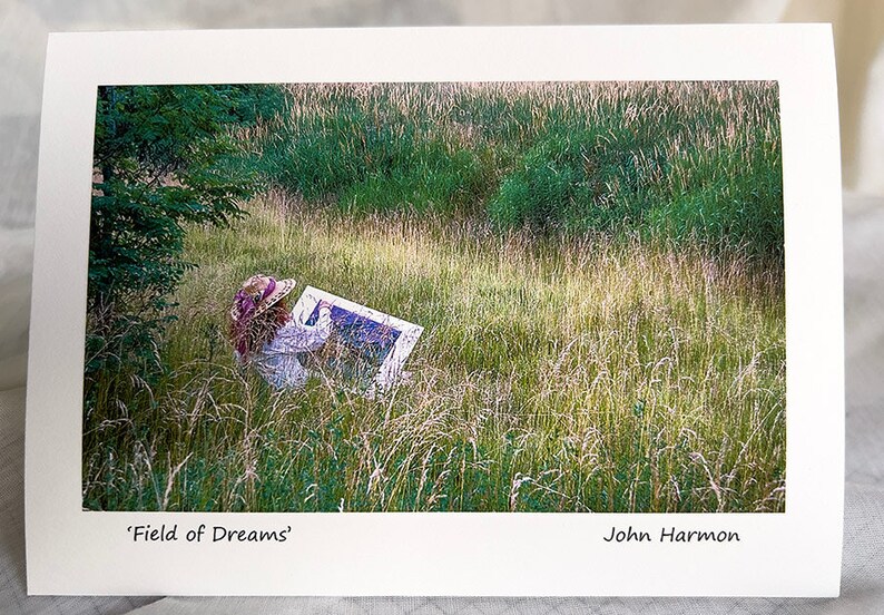 Fine Art Photo of Female Artist Sketching at Stinchcomb Memorial ...