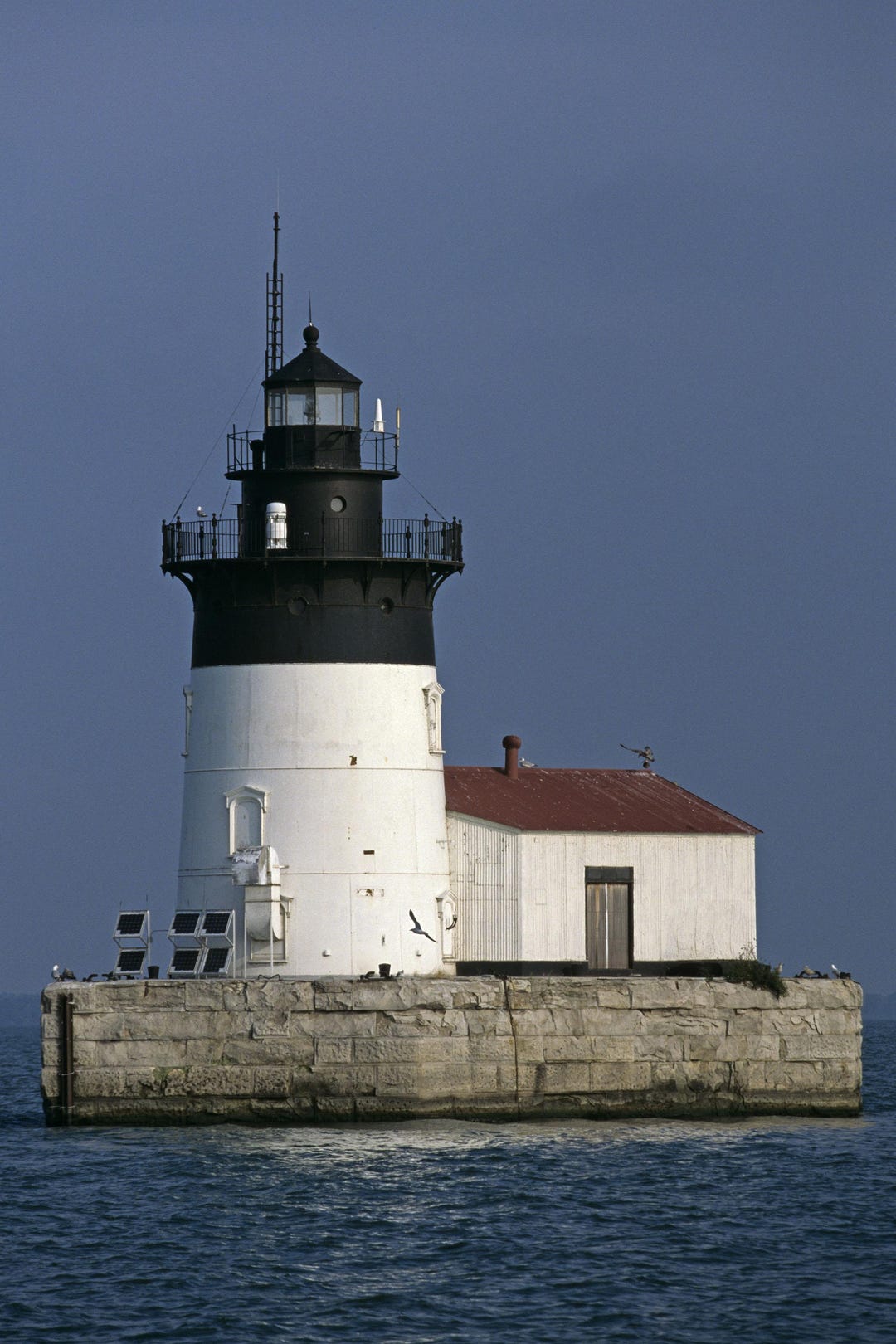 Detroit River Lighthouse on Lake Erie Fine Wall Art for Nautical Home ...