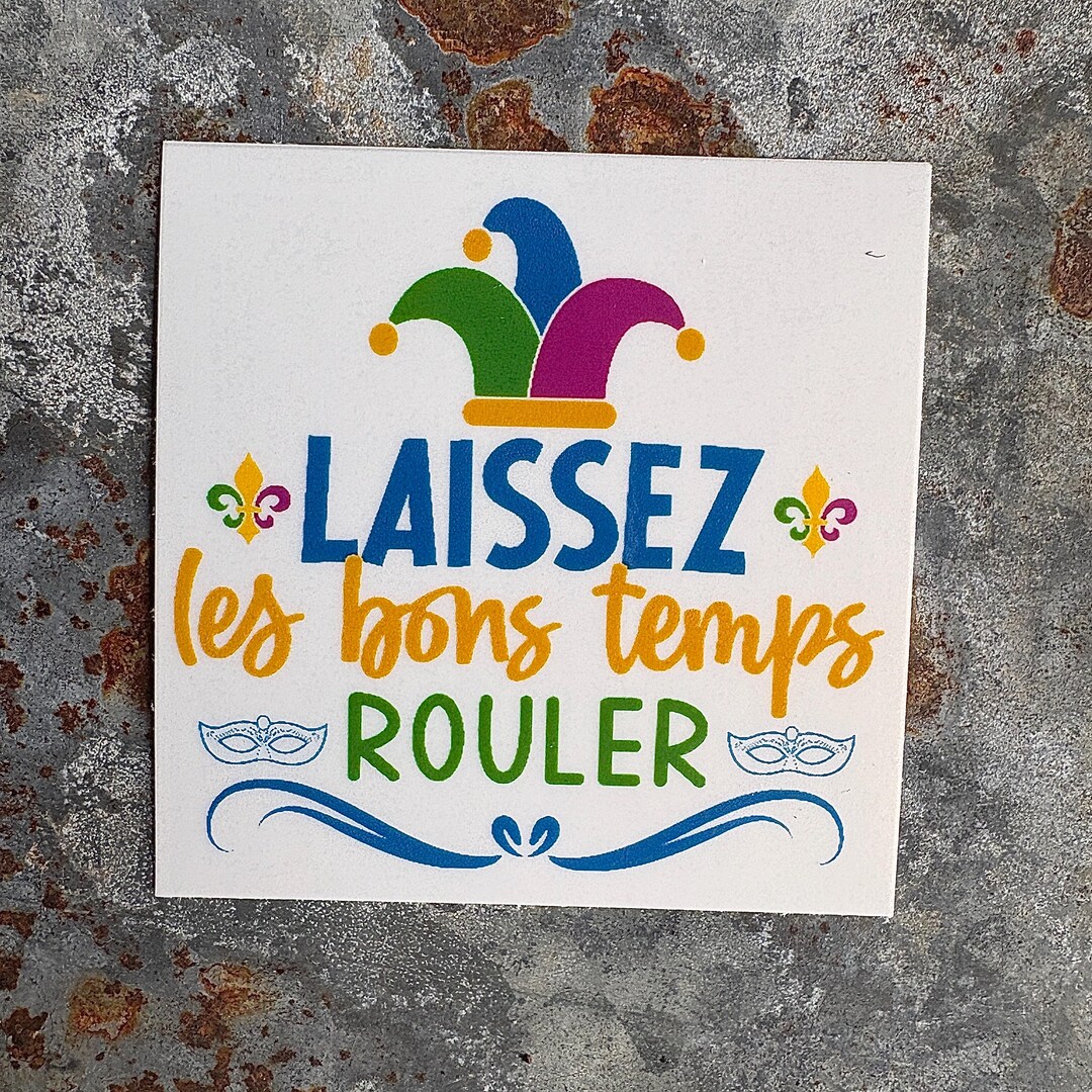Mardi Gras Stickers: Party Favors, Cajun Stickers, 12 Choices, Set 2 - Etsy