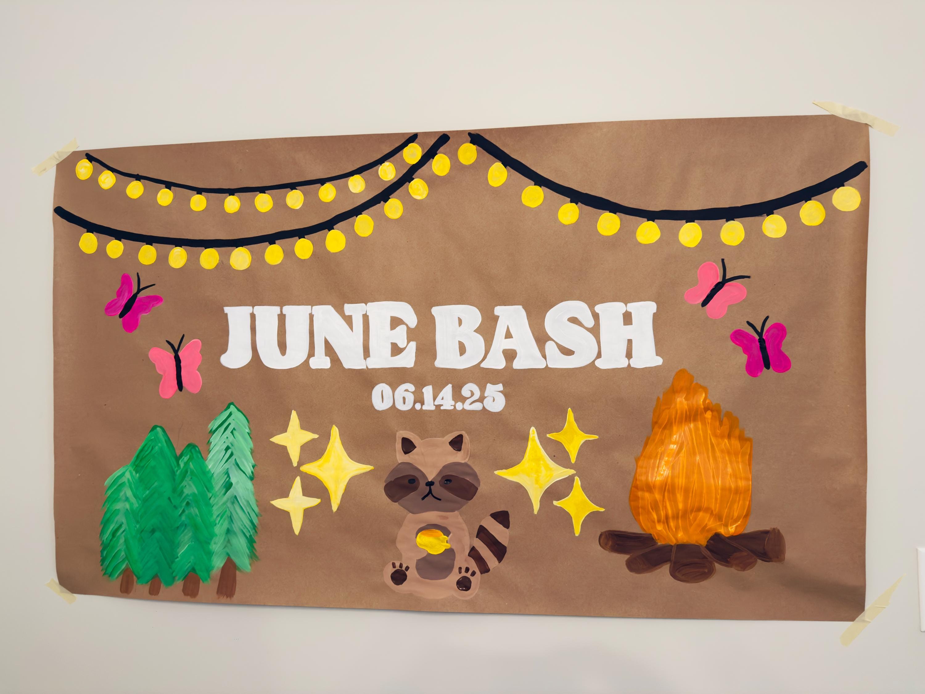 Hand Painted Banners Customized for Events, Hand Painted Craft Paper ...