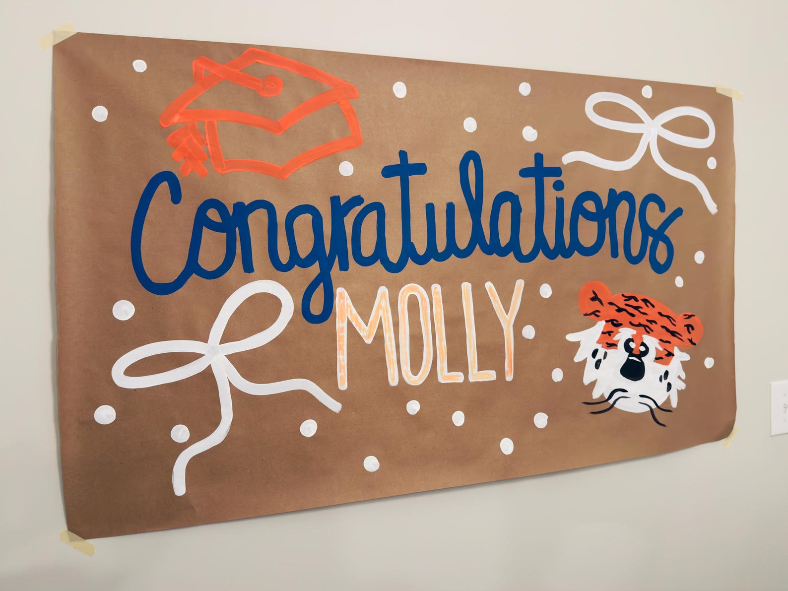 Hand Painted Banners Customized for Events, Hand Painted Craft Paper ...