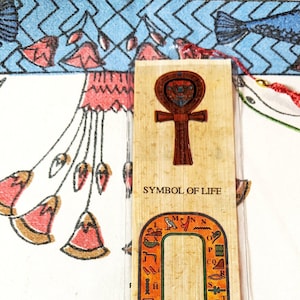 Anhk Symbol of Life Papyrus Bookmark. Papyrus. Egypt. Anhk. Bookmarks ...