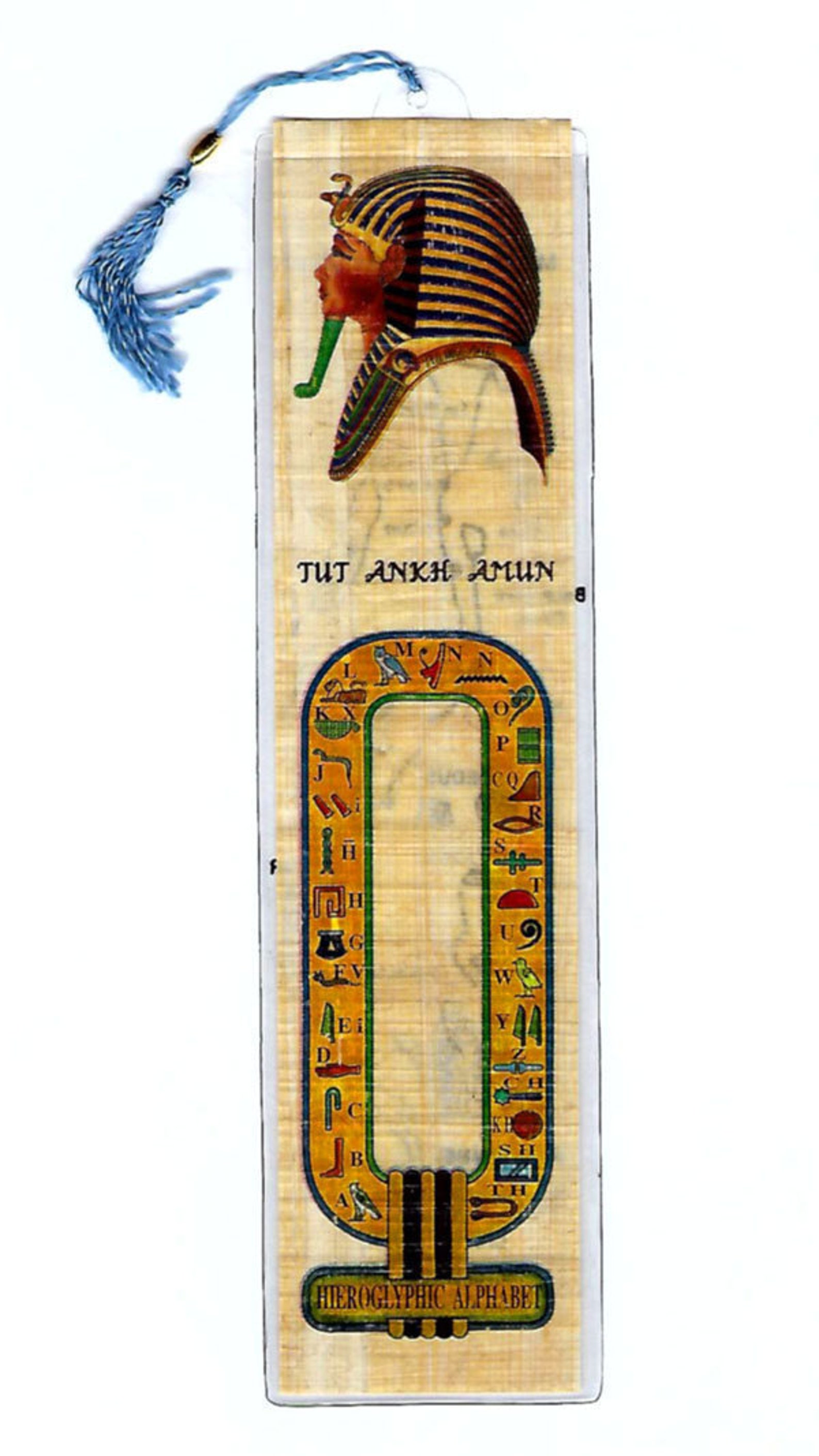 King Tut Egyptian Papyrus Bookmark Great for School Projects, Home ...