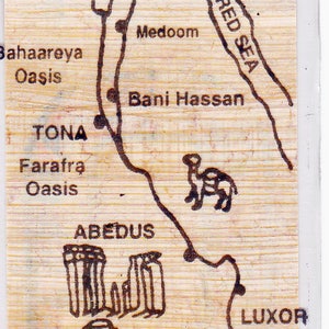 Anhk Symbol of Life Papyrus Bookmark. Papyrus. Egypt. Anhk. Bookmarks ...
