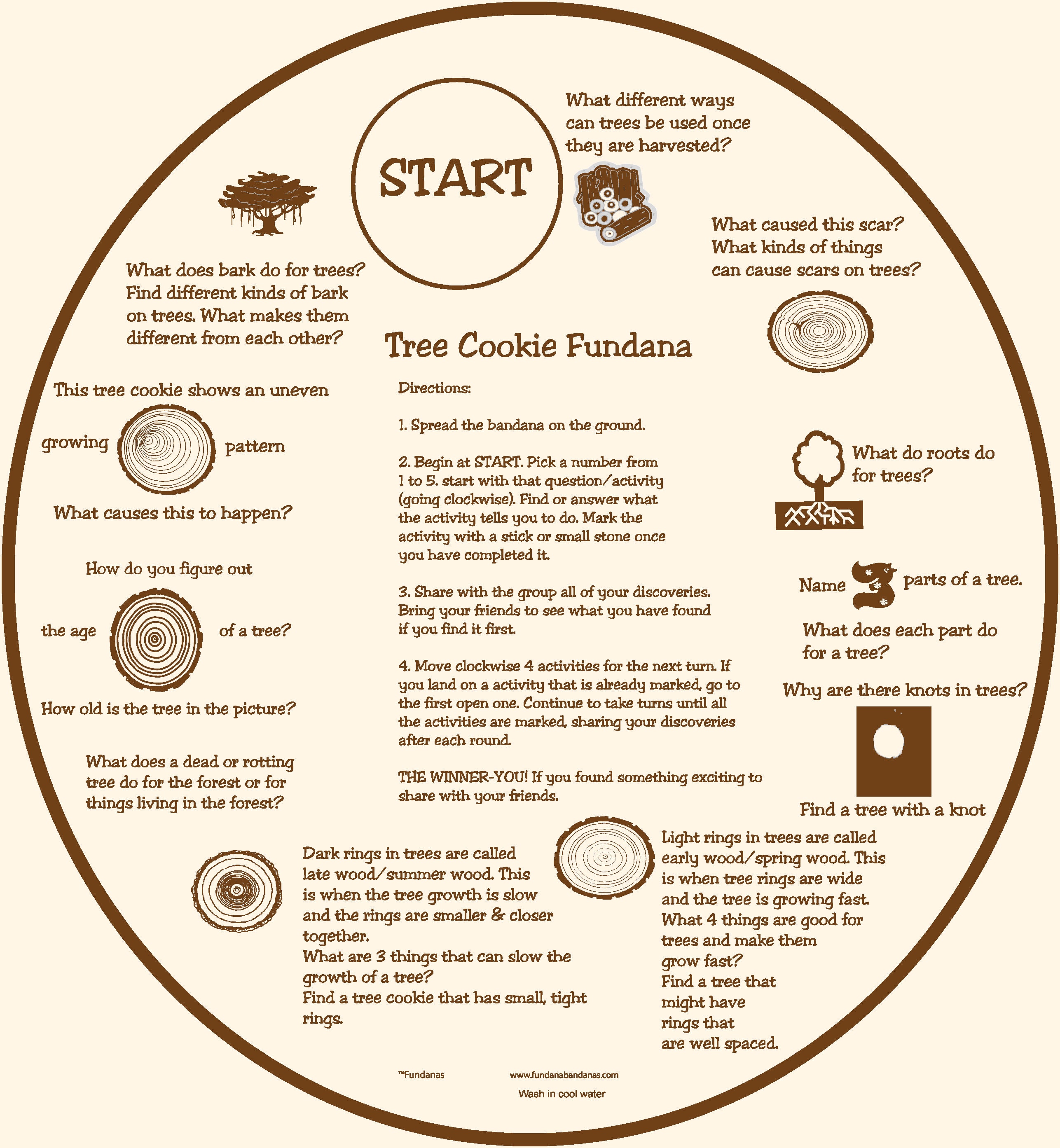 Learning & School Great for kids Fun Tree Cookie Game easy way to learn ...