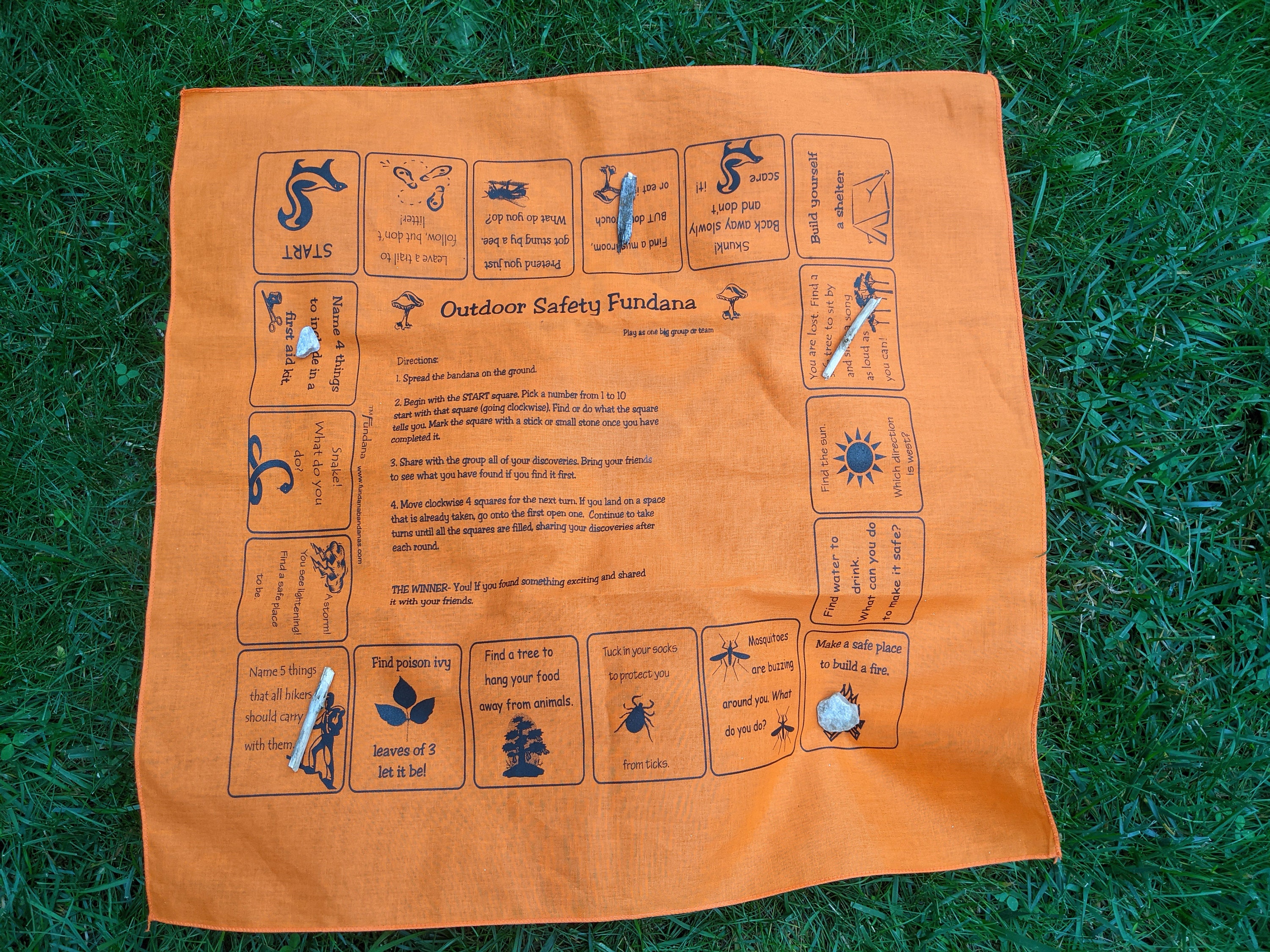 Outdoor Safety scavenger hunt game! Learn ways to survive in the ...