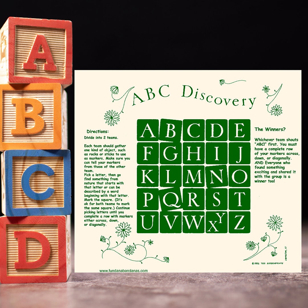 NEW ABC Discovery Fundana in 3 WOW Colors Fun, Combination Scavenger ...
