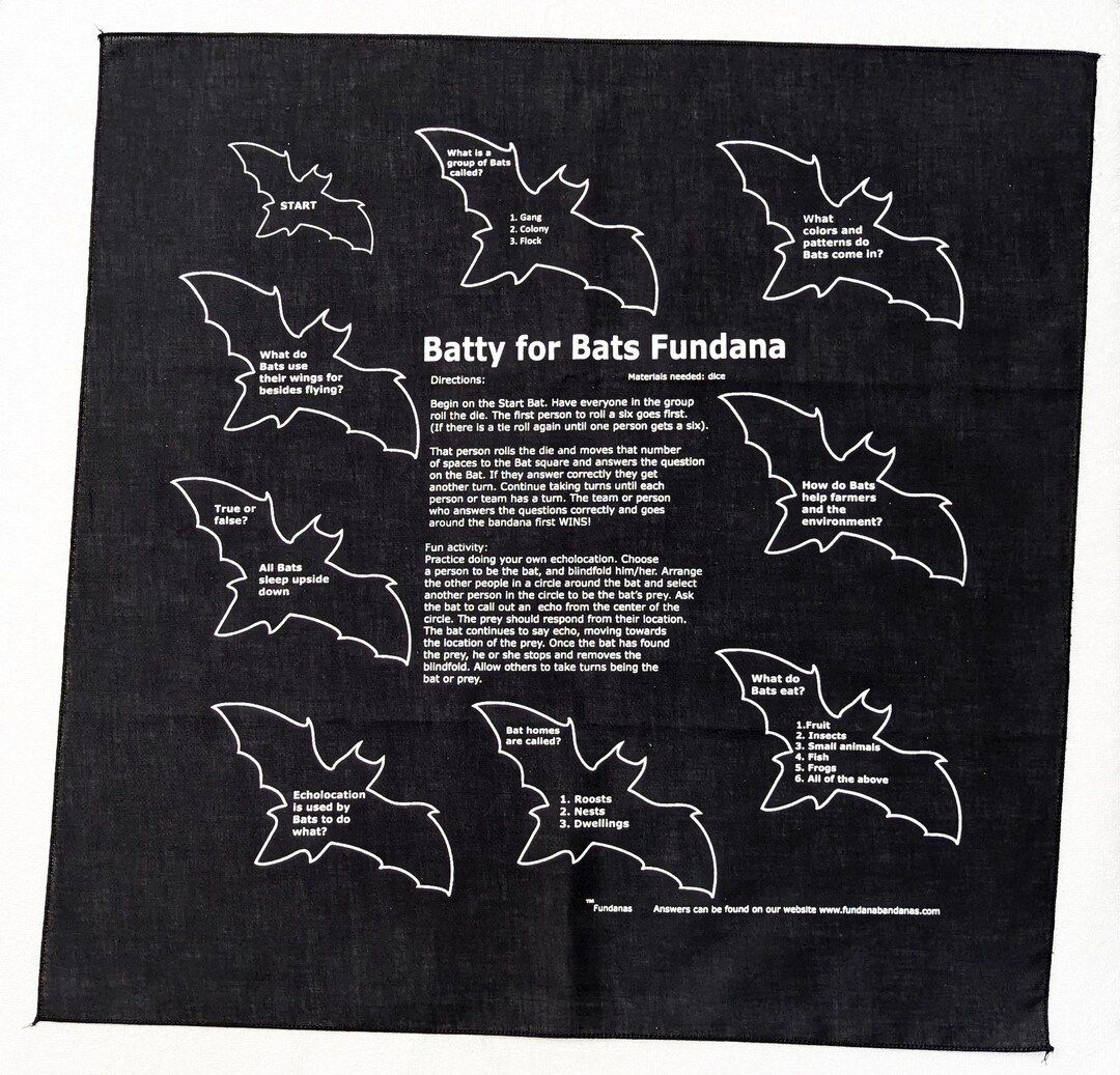 Bats Fundana – Learn About Bats With Fun Facts & Echolocation Activity ...
