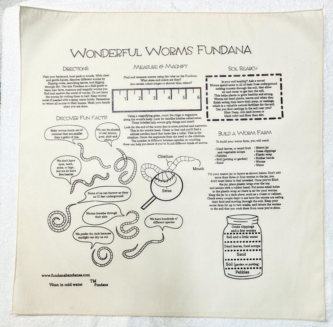 Wonderful Worms Fundana – Worm Scavenger Hunt & Nature Game for Kids ...