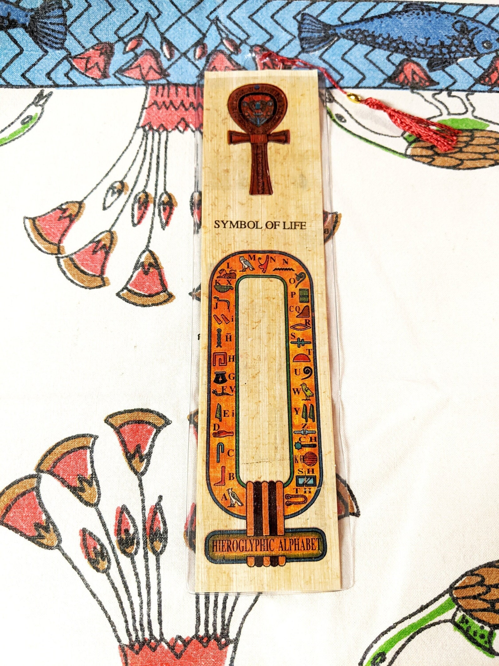 Anhk Symbol of Life Papyrus Bookmark. Papyrus. Egypt. Anhk. Bookmarks ...