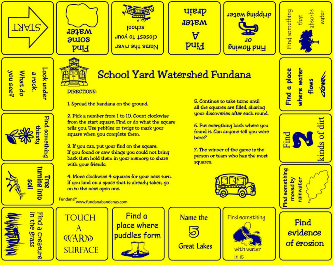 FUN Water GAMES Teach Kids About Water, Water Quality, Watersheds ...