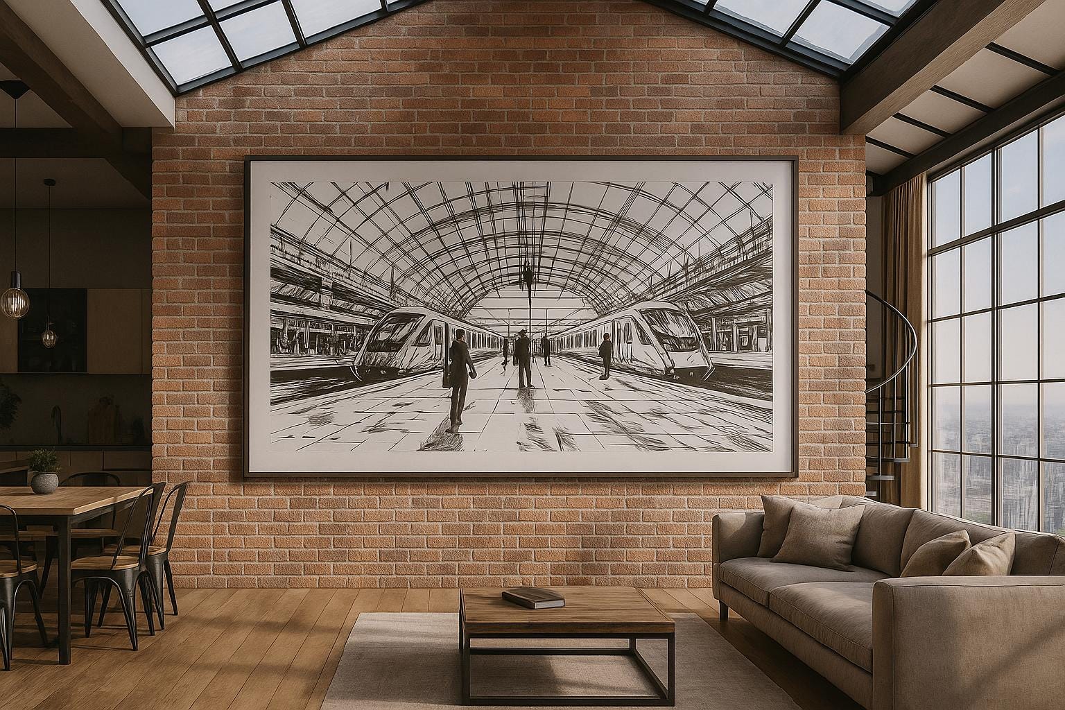 Manchester Piccadilly Station – Cityscape Wall Arts Printing, Designer ...