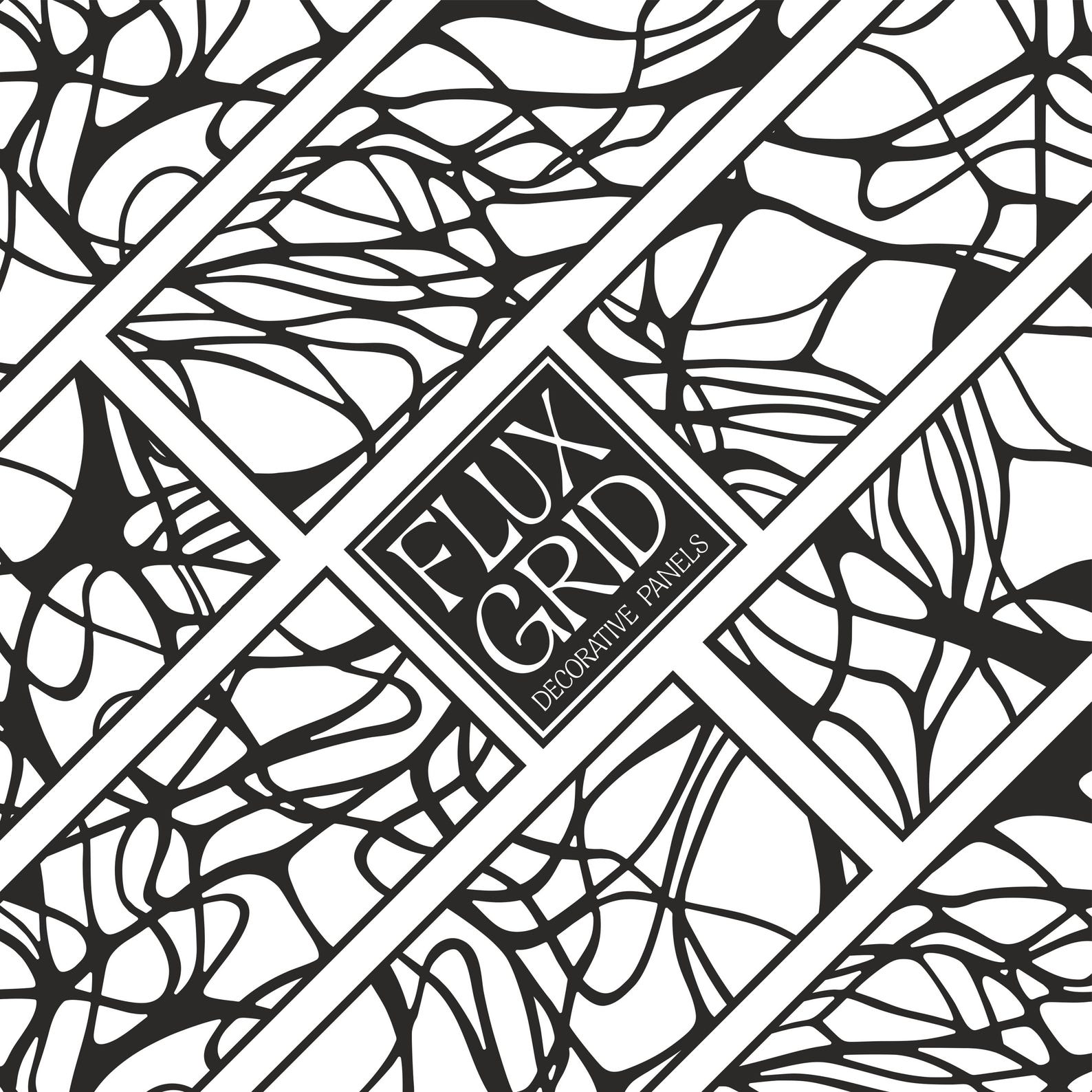 Flux Grid Laser Cut Paneling – Decorative Screening Panels for ...