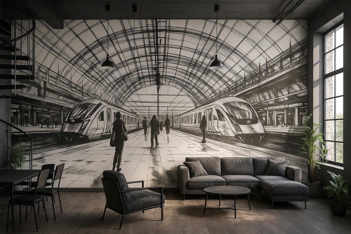 Manchester Piccadilly Station – Cityscape Wall Arts Printing, Designer ...