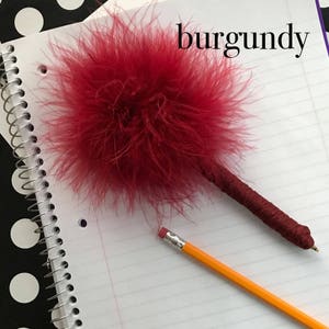 Fluffy Feather Pen . Clueless Pen - Etsy