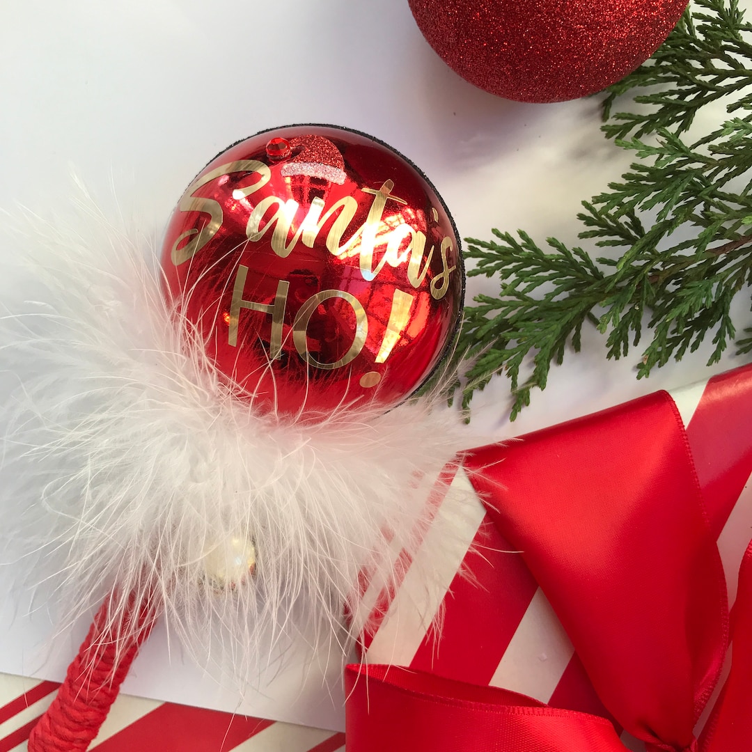 Monogrammed Santa Pen: Christmas Holiday Stocking Stuffer - Etsy