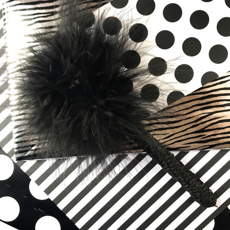 Fluffy Feather Pen . Clueless Pen - Etsy UK