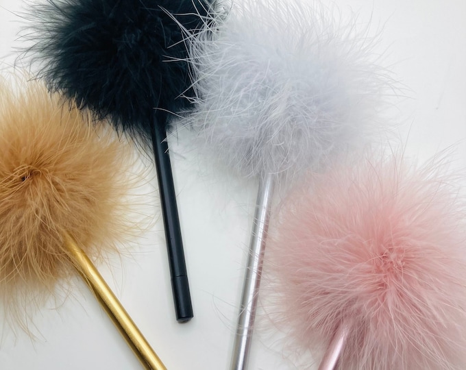 Pink AS IF CLUELESS Fluff Pen - Etsy