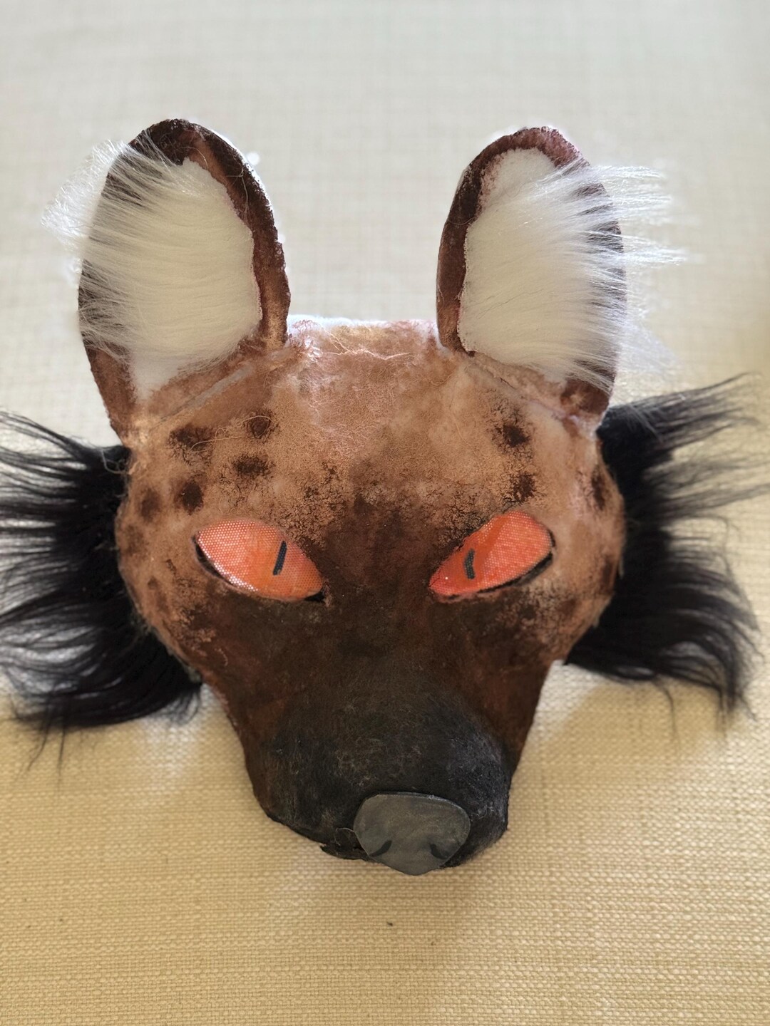 Spotted Hyena Mask - Etsy