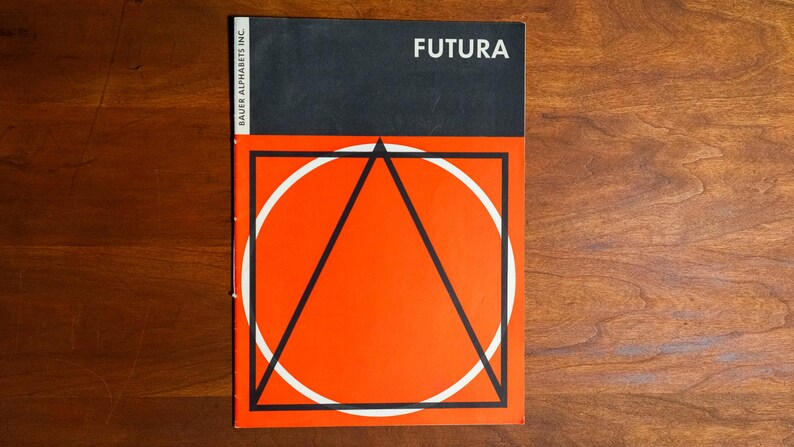 Vintage Type Specimen Graphic Design Typography Booklets - Etsy