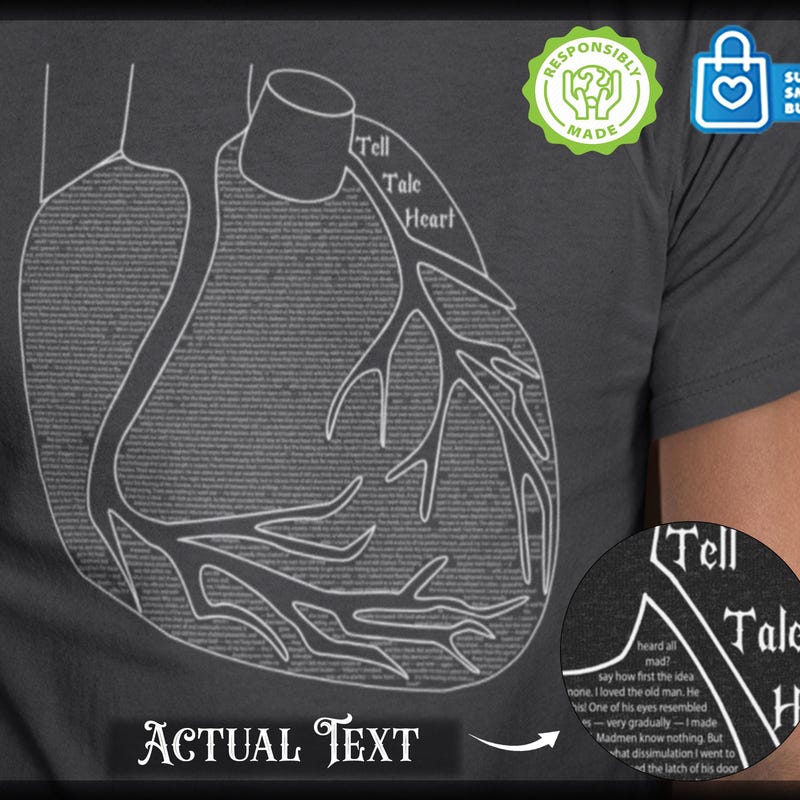 The Tell Tale Heart - Etsy