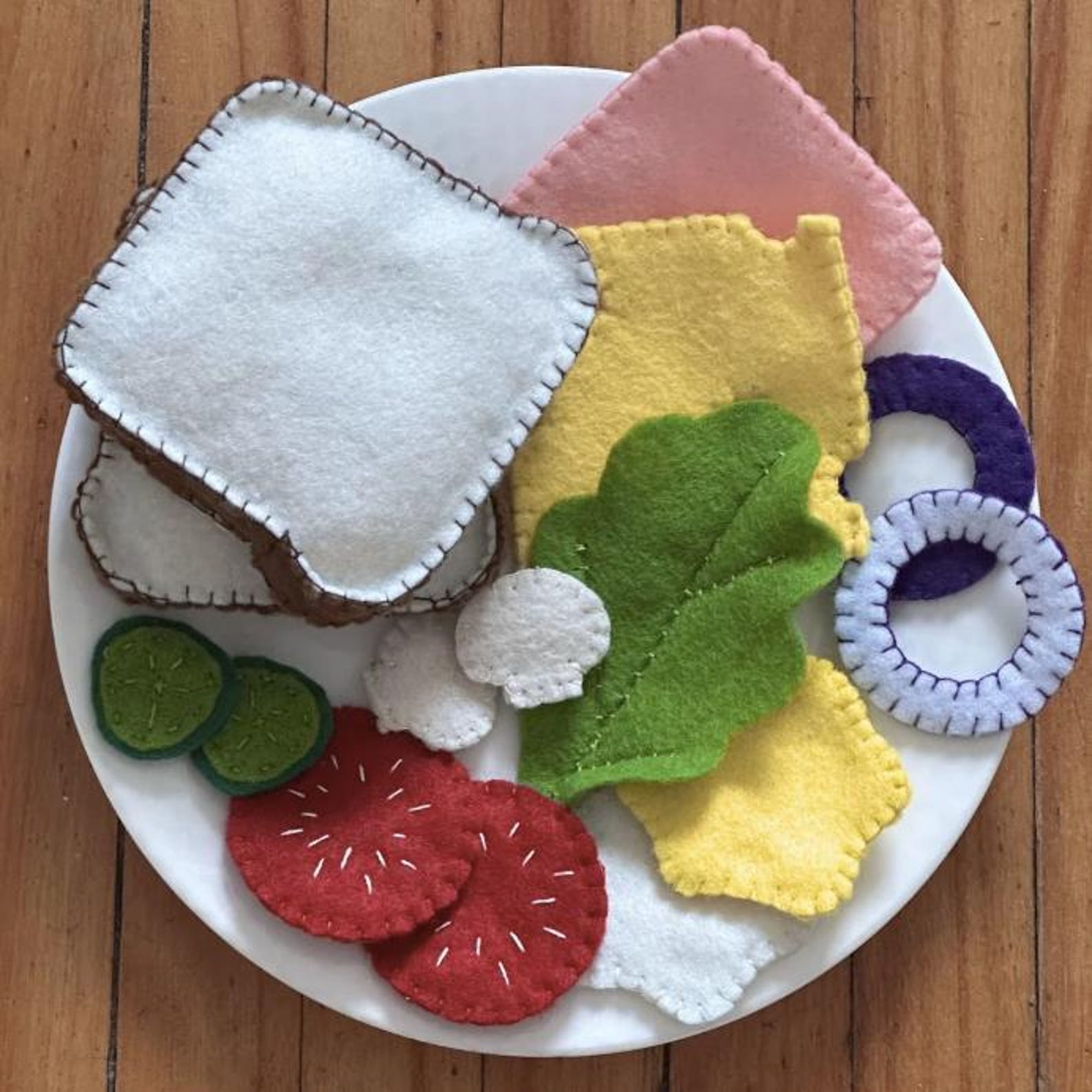 Felt Food - Sandwich Bundle - Sewing Pattern PDF - Etsy