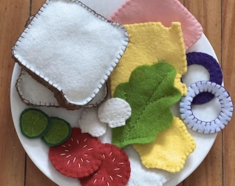 Felt Food - Pancake Breakfast Bundle - Sewing Pattern PDF - Etsy