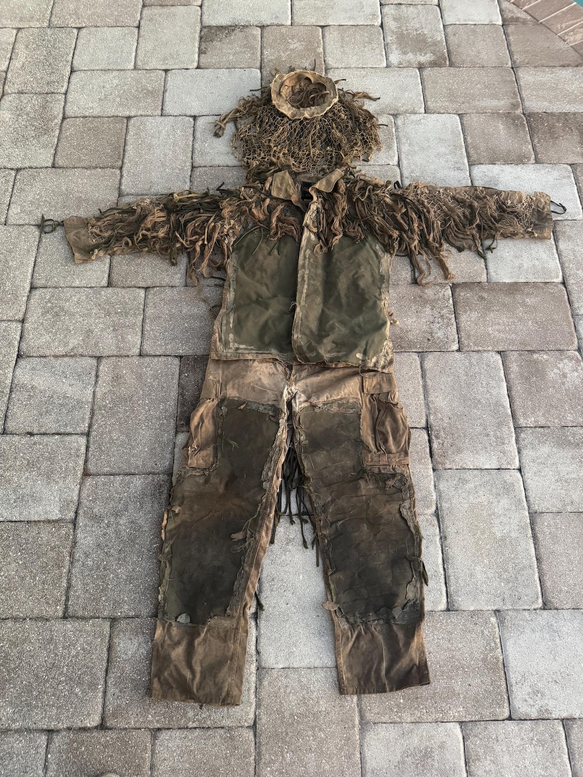 Hand-made*** Marine Corps Scout Sniper Ghillie Suit - Etsy