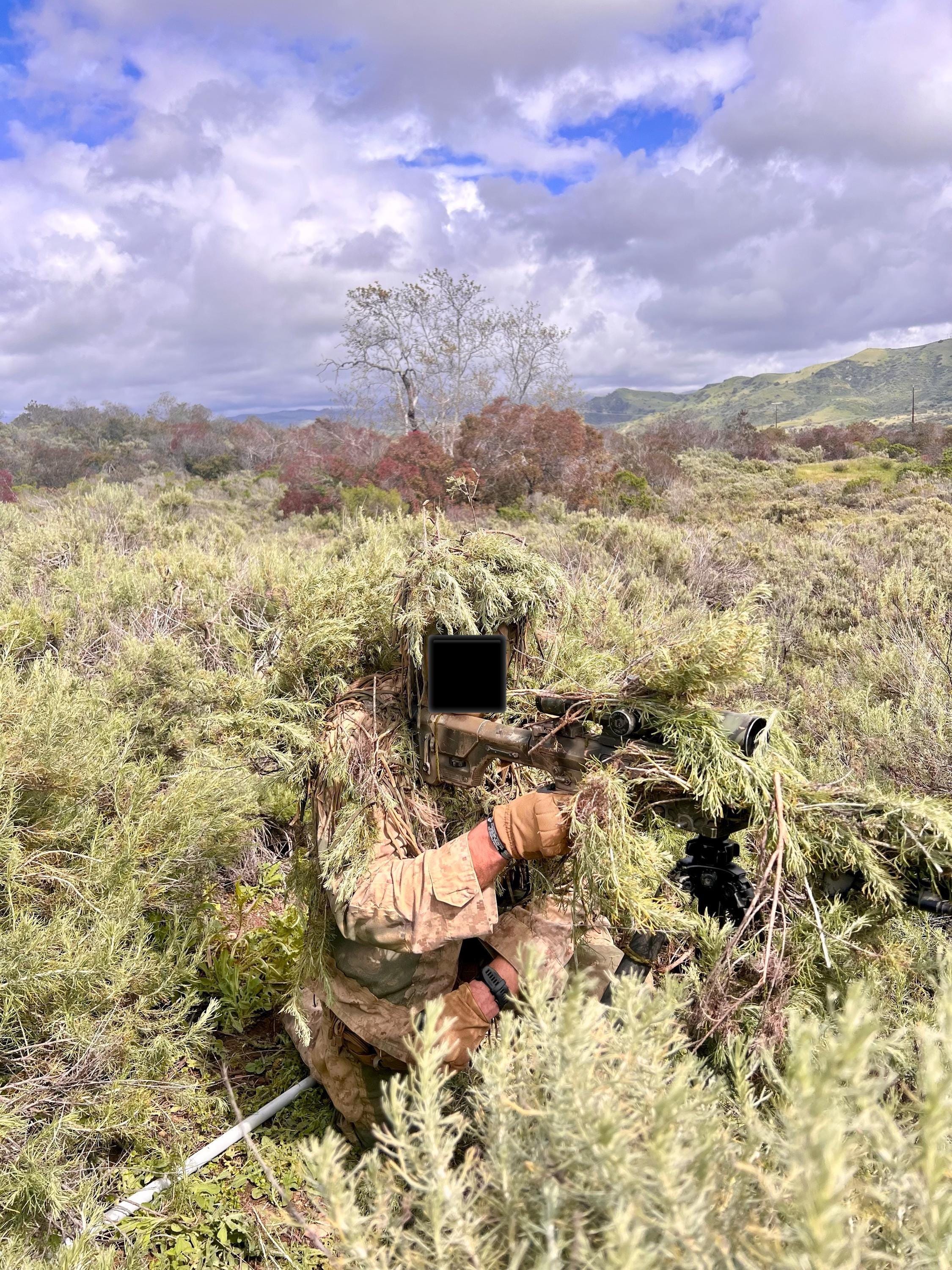 Hand-made*** Marine Corps Scout Sniper Ghillie Suit - Etsy