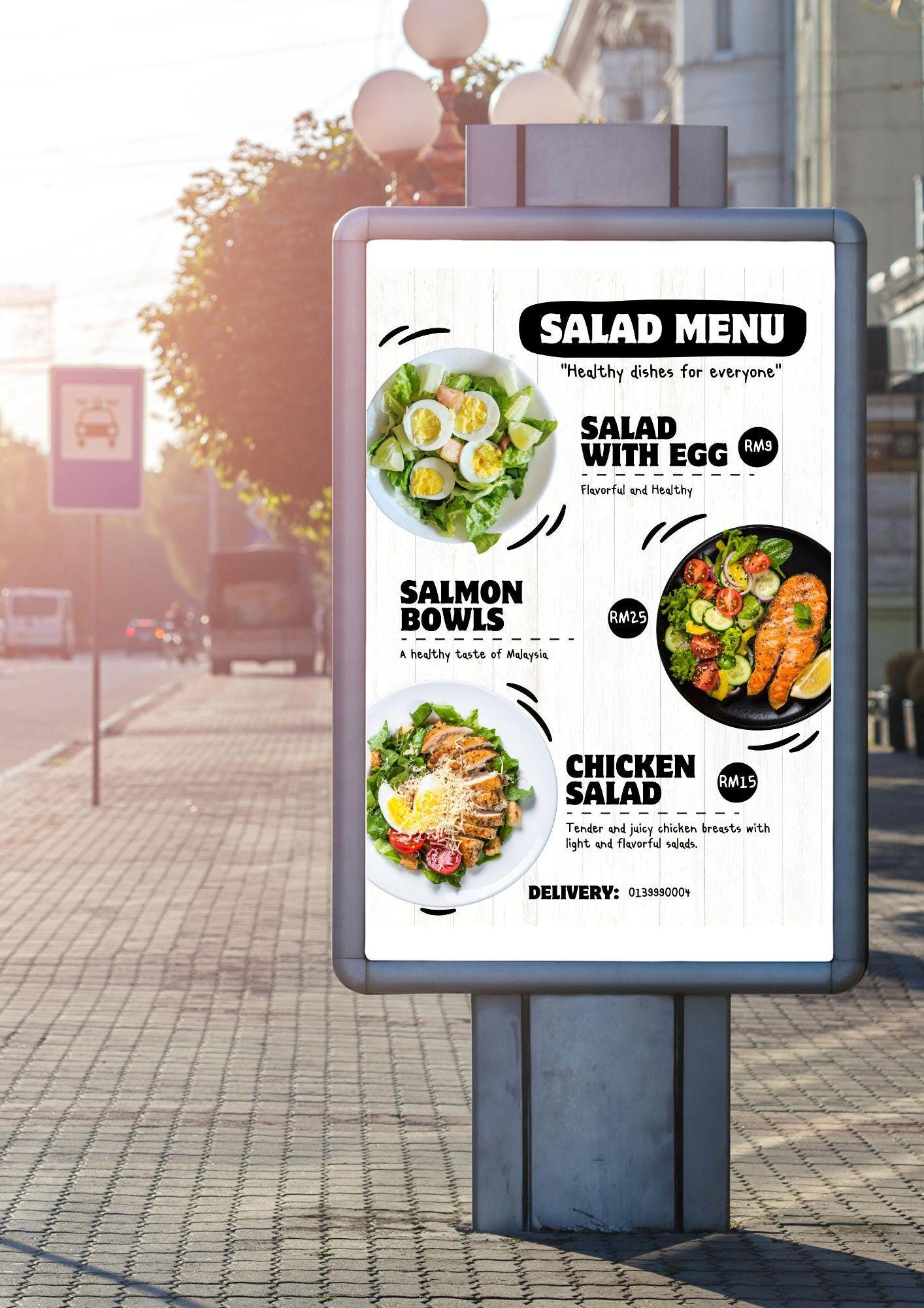 Digital Food Menu - Etsy