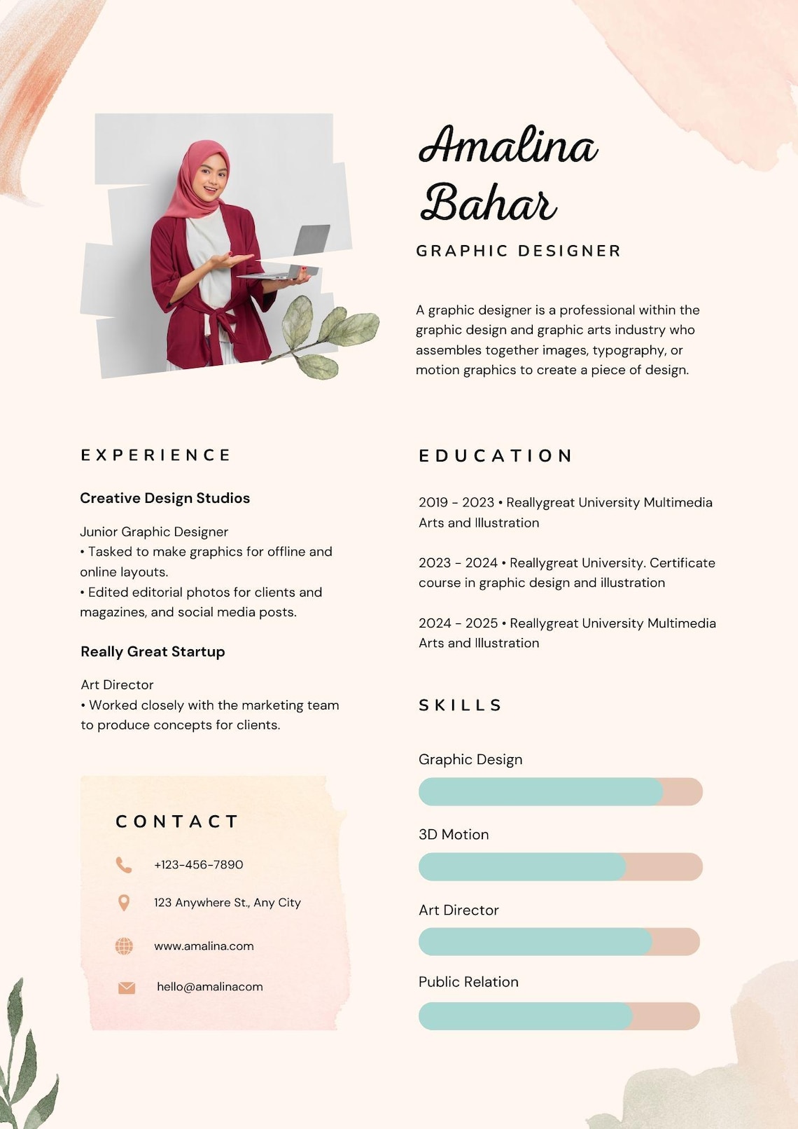 RESUME TEMPLATE - Etsy