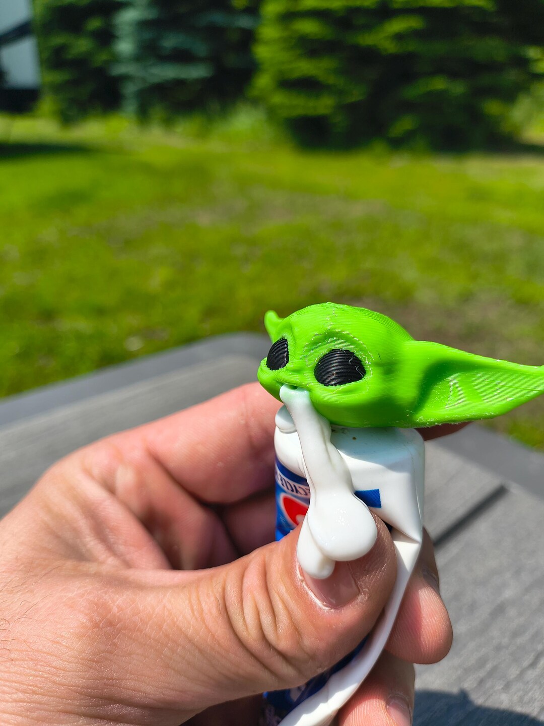 Baby Yoda Toothpaste Head Funny Toothpaste Cap Bany Yoda Decor - Etsy