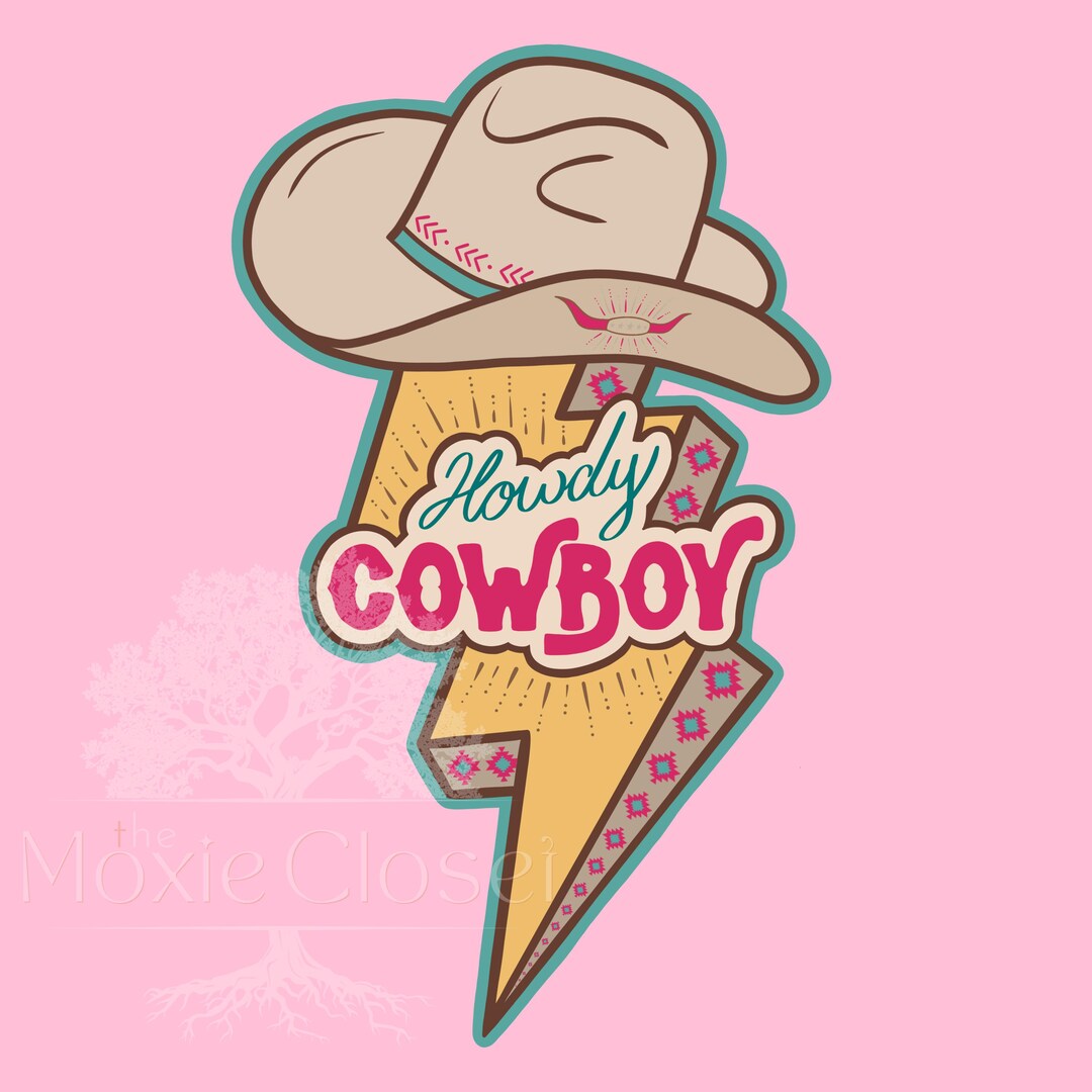 Howdy Cowboy PNG, Western PNG, Cowboy Designs, Cowgirl Designs - Etsy